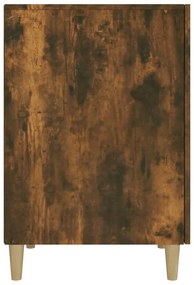 Petromila Psací stůl kouřový dub 140 x 50 x 75 cm kompozitní dřevo