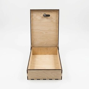 usporadejto.cz Uzamykatelný box se zámkem na sladkosti a neřesti VASKY, 30 x 20 x 10 cm
