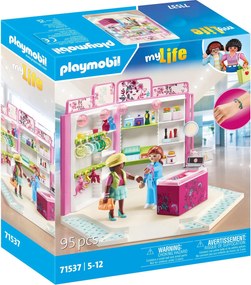 Set figurek a příslušenství playmobil 71537 salon krásy