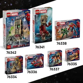 LEGO® Marvel 76343 Epický souboj: Hulkbuster vs. Hulk / Počet dílků: 4