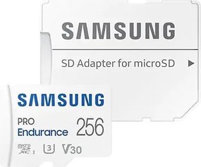Samsung PRO Endurance microSDXC 256GB + SD adaptér