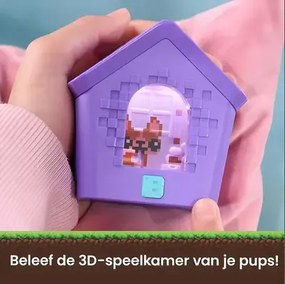 SPIN MASTER Bitzee Psí bouda / Interaktivní hračka / digitální zvířátk