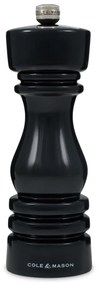 Cole&Mason Mlýnek na pepř London Black Gloss Precision+ 18 cm