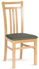 Židle LOTY Odstín: Dub Wotan, Látky: VELVET antracite 62