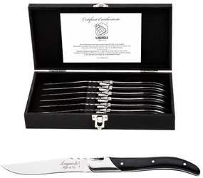 Style de Vie Steakové nože Laguiole Luxury Ostatní: černá rukojeť