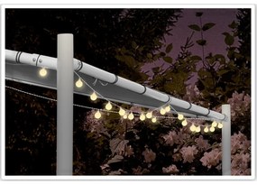 Venkovní LED řetěz String lights, 80 žárovek