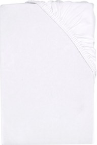 Livarno home Žerzejové napínací prostěradlo, 180-200 x 200 cm (bílá)