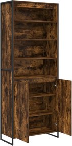 Vysoké skříně Kouřový dub 79 x 36 x 200 cm Kompozitní dřevo 3403042