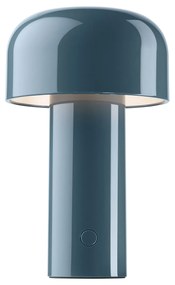 Flos F1060014 Bellhop Table, šedomodrá lampička na baterii, 2,5W LED 2700K stmívatelná, výška 21cm, IP20