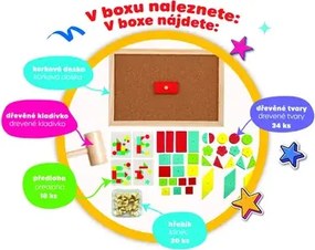 CREATED Korková zatloukačka / Dřevo / od 5 let