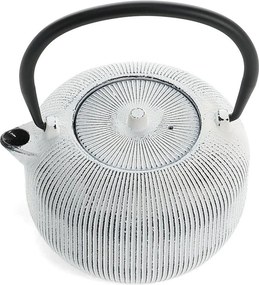 Černobílá konvice na čaj z litiny 700 ml Sencha – S|P Collection
