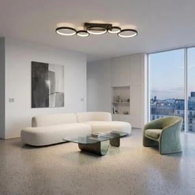 BRILAGI - LED Stmívatelné stropní svítidlo RINGO LED/34W/230V černá + DO