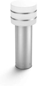 PH 17405/47/P0 Hue White Venkovní sloupkové svítidlo Philips Tuar 17405/47/P0 nerez, 2700K, 40cm - PHILIPS HUE (915005561601)