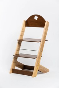 Lucas Wood Style rostoucí židle NATURE - jasan/ořech