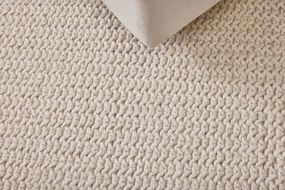 Diamond Carpets India, Ručně vázaný kusový koberec Sigma DE 9414 White Mix, 80x150, bílá, ložnice