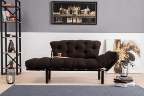 Atelier del Sofa 2-místná pohovka Nitta - Brown, Hnědá