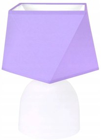 Stolní lampa DIAMOND, 1x textilní stínítko (výběr ze 12 barev), (výběr ze 3 barev konstrukce), N