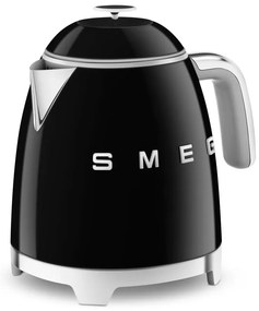 Černá rychlovarná konvice z nerezové oceli 800 ml Retro Style – SMEG