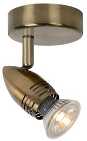 Lucide | Lucide 13955/05/03 - LED bodové svítidlo CARO-LED 1xGU10/5W/230V bronz | LC1174