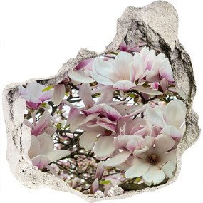 Wallmuralia Samolepící nálepka fototapeta Květy magnolie 75x75 cm