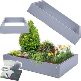 Plastový box na zeleninu, záhon zeleninová zahrada 20x110x80 zeleninová zahrada Pvc