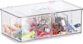 Zeller Present Organizér na čaj / úložný box, 8 přihrádek FACHER, 27,5 x 16,5 x 9,5 cm