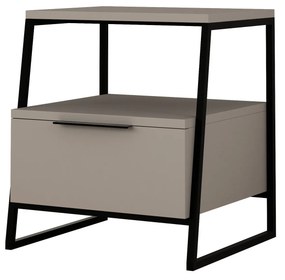KALUNE DESIGN Noční stolek PAL světle hnědý 855DTE3515