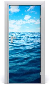 Fototapeta na dveře samolepící mořská voda 75x205 cm