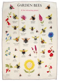 Bavlněná utěrka 50x70 cm Garden Bees – Rex London