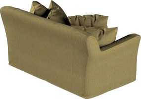Potah na pohovku IKEA  Tomelilla 2-místná nerozkládací barva zelená látka pletený vzor