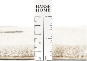 Černý/krémový pratelný/ručně tkaný bavlněný dětský koberec 103x120 cm Snuggle Patsy – Hanse Home