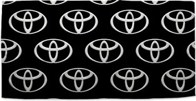 Sablio Ručník Toyota Pattern - 30x50 cm