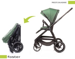 4Baby Kočárek FOSTER zelená