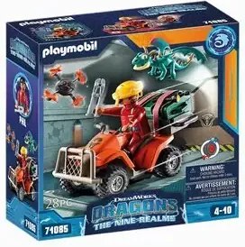 Playmobil® Dragons 71085 The Nine Realms - Icaris Quad  Phil / Počet d