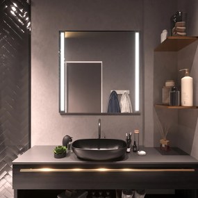 Zrcadlo do koupelny s LED osvětlením M4 premium
