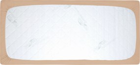 Jersey prostěradlo světle hnědé na výšku matrace do 40 cm Velikost: 180 x 200
