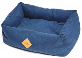Textilní pelíšek LEO PET modrý 45 x 60 cm