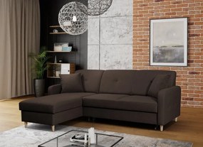 Casarredo - Komfort nábytek Rohová sedací souprava MIKOLA rozkládací s úložným prostorem, Hugo 28 | Umístění rohu: roh na pravé straně