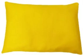 S radostí - vlastní výroba Nahřívací pohankový polštářek žlutý Velikost: 20 x 30 cm