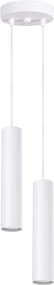 Sollux Lighting Závěsná lampa LAGOS 2P bílá