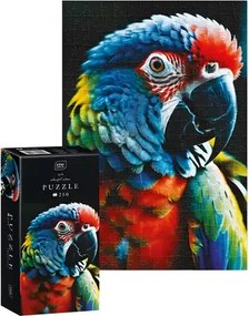 INTERDRUK Puzzle Colorful Nature: Papoušek / 250 dílků / 48 × 33 cm
