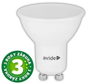 Prémiová LED žárovka GU10 7W 600lm teplá, ekv. 48W, 3 roky