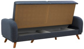Hanah Home Set křesla a pohovky HERA tmavě modrý 237 cm