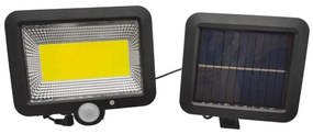 LED Solární reflektor se senzorem DUO LED/1W/3,7V 1200 mAh IP44