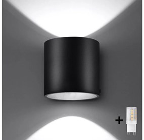 Brilagi Brilagi -  LED Nástěnné svítidlo FRIDA 1xG9/4W/230V černá BG0558