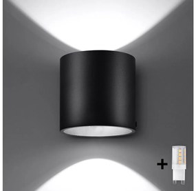 Brilagi -  LED Nástěnné svítidlo FRIDA 1xG9/4W/230V černá BG0558