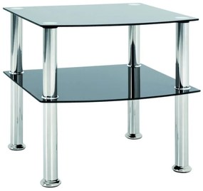 Mørtens furniture Konferenční stůl Sanford II, 44 cm, nerez