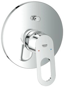 Grohe Bau Loop - Vanová baterie pod omítku, komplet, chrom 29081000