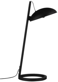 Designová stolní lampa Flute černá