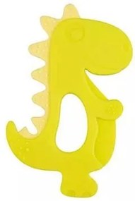 Silikonové kousátko Canpol Babies Dino,  žluté